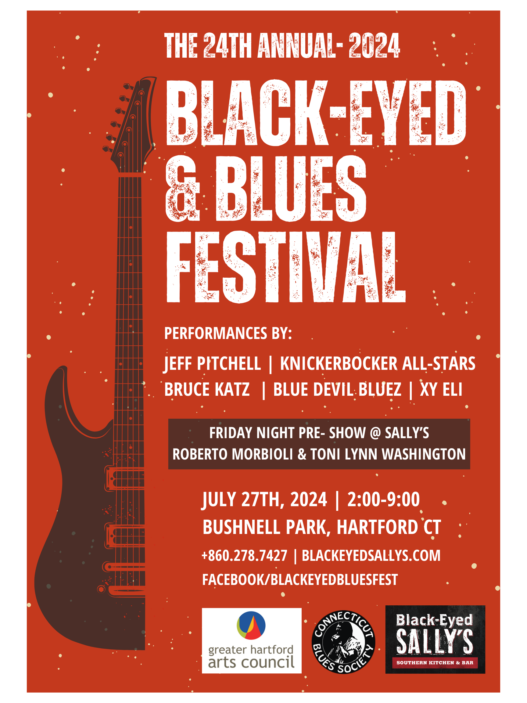 Black-eyed & Bluesfest 2024!! - Black Eyed Sally's